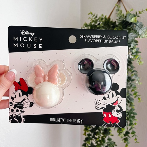 Disney | Makeup | Nwt Disney Mickey Minnie Mouse Lip Balms In ...